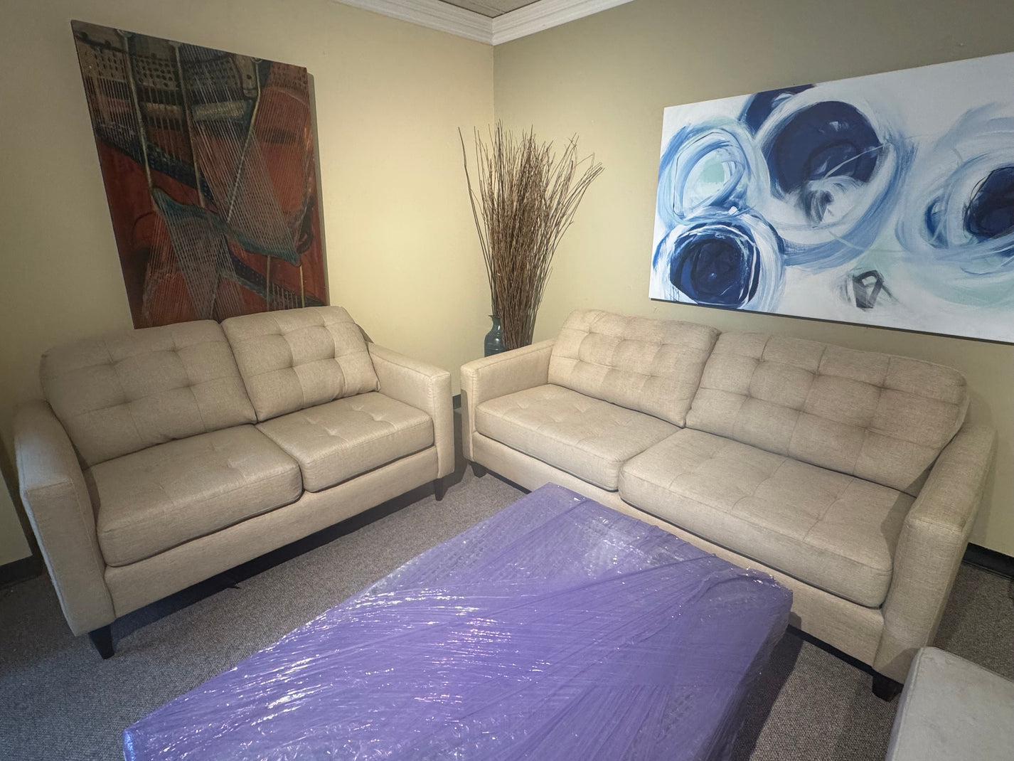 Tuscan Sofa and Loveseat – ClearFurniture